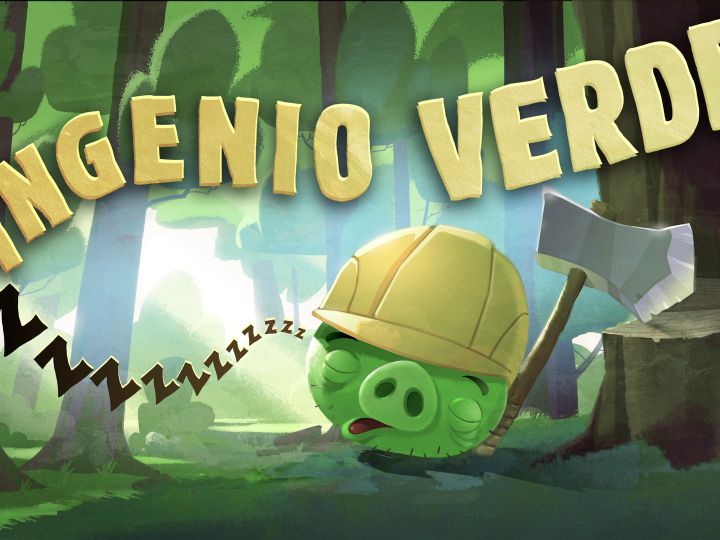 Angry birds - Temporada 1 - Capítulo 39: Ingenio verde