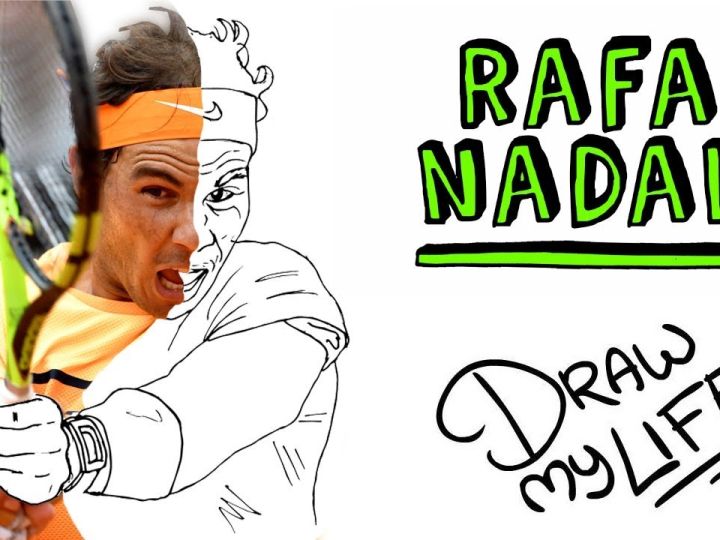 RAFA NADAL 🎾 - Draw My Life - TikTak Draw | Flooxer