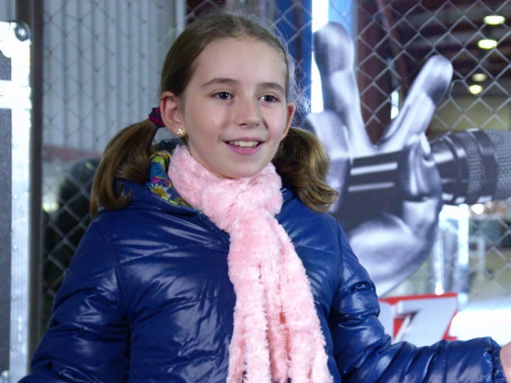 Inés Navarro es una niña que te saca una sonrisa con solo escucharla ...