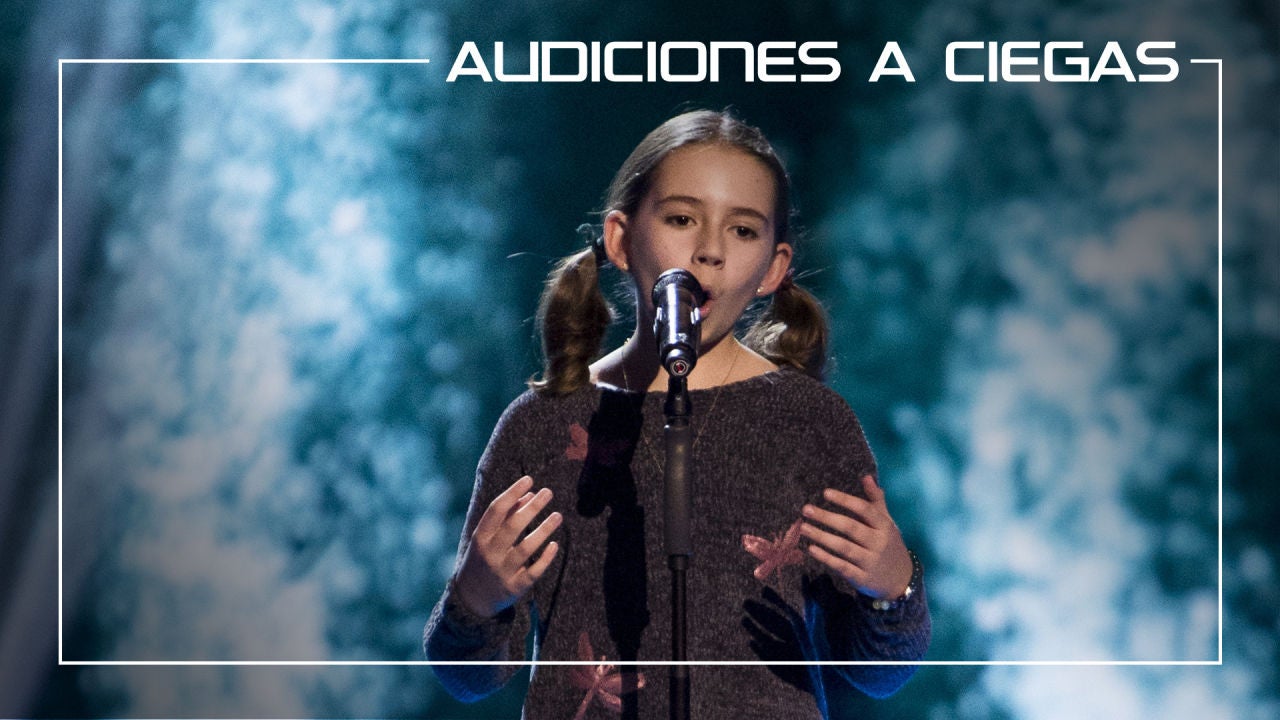 La Voz Kids - Audiciones a ciegas 4 - Inés Navarro canta 'My heart will ...