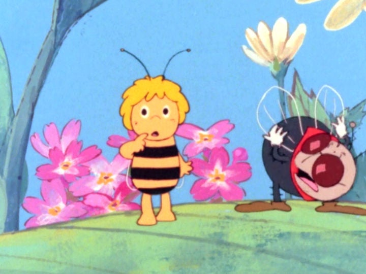 La abeja Maya (versión clásica) - Temporada 1 - Capítulo 5: Maya y la ...