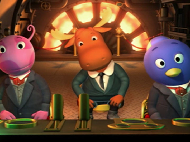 Los Backyardigans - Temporada 3 - Capítulo 7: Al centro de la Tierra