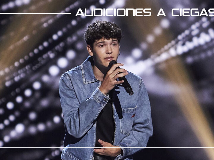 La Voz 2022 - Javier Crespo canta 'Manos de tijera'