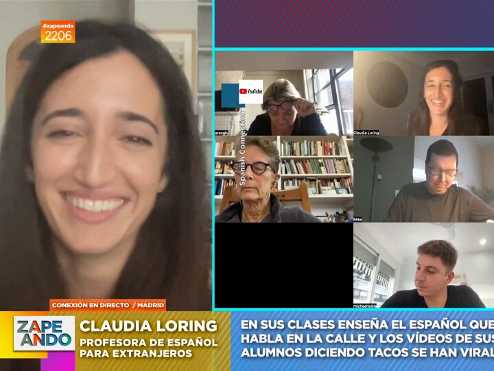 Claudia Loring enseña a sus alumnos americanos palabrotas en español