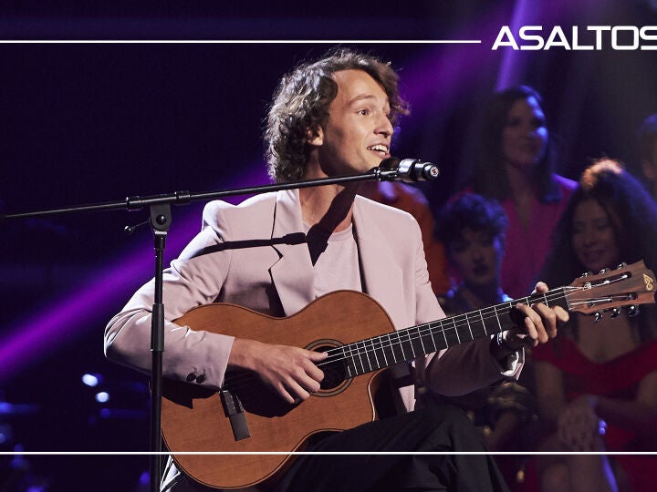 La Voz 2022 - Antón Perard canta "Quelqu'n m'a dit"