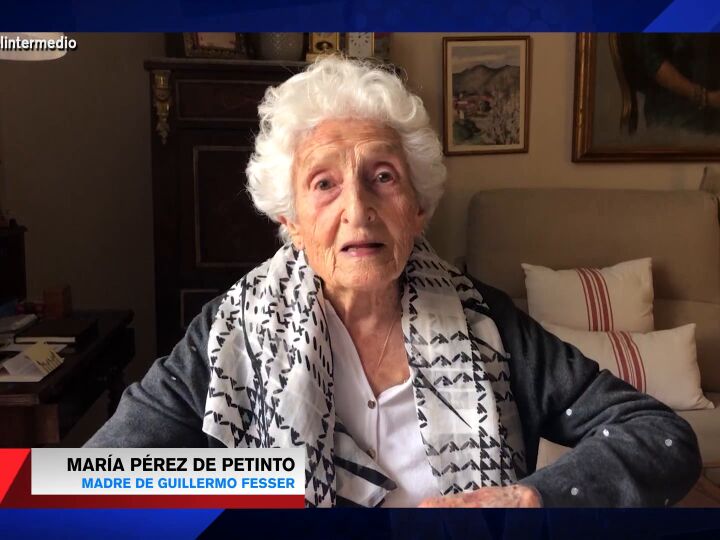 María Pérez de Petinto, madre de Guillermo Fesser María Pérez de Petinto, madre de Guillermo Fesser
