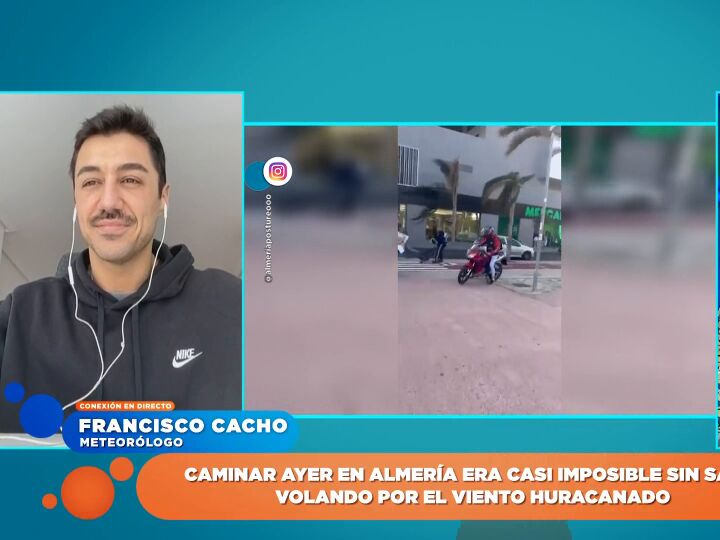 Francisco Cacho detalla las precauciones debemos tomar ante los vientos ...