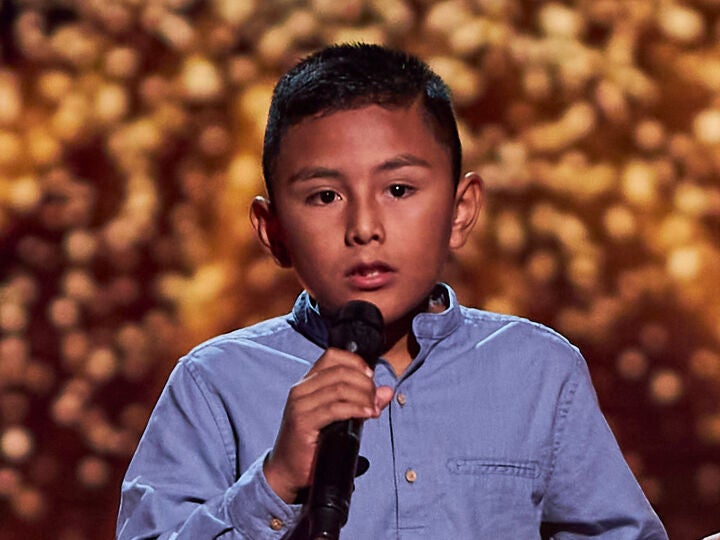 La Voz Kids - Arón Góngora canta "La Gloria de Dios"