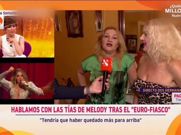 ZAPEANDO: Así reacciona Dani Mateo al descubrir a las tías de Melody ...