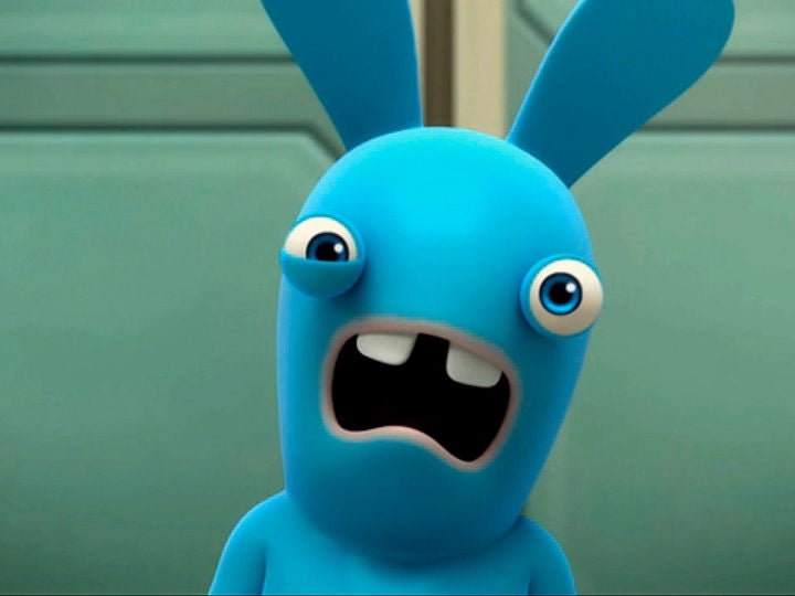 Rabbid, la invasión - Capítulo 54: Rabbid test nº 98005-C: El Rabbid azul