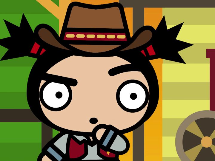 Pucca - Temporada 1 - Capítulo 31: ninjas del oeste