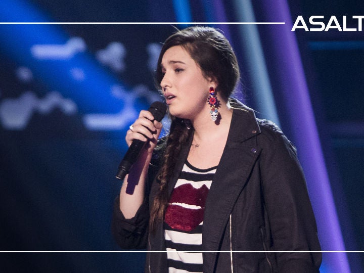 La Voz - Asaltos 5 - Auba Estela Murillo canta 'Aunque tú no lo sepas ...