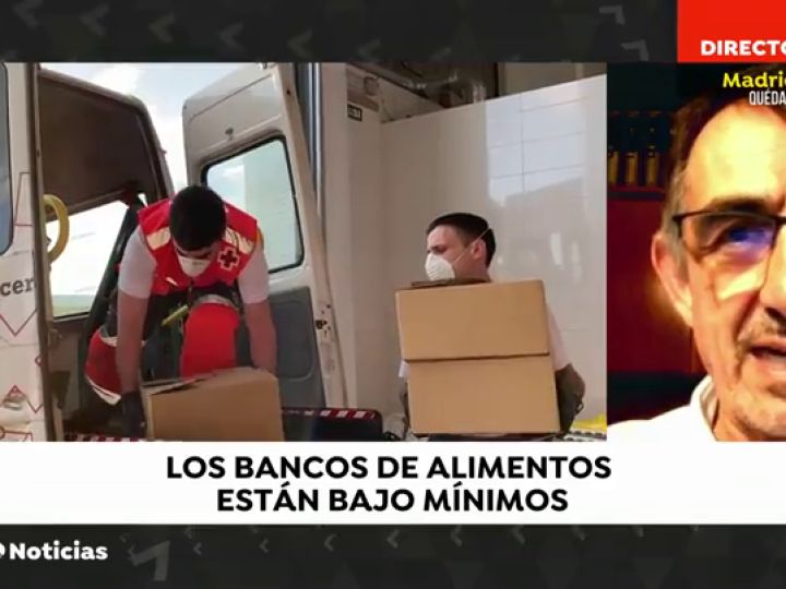 Los bancos de alimentos, bajo mínimos por la epidemia de coronavirus: "Estamos en una situación ...