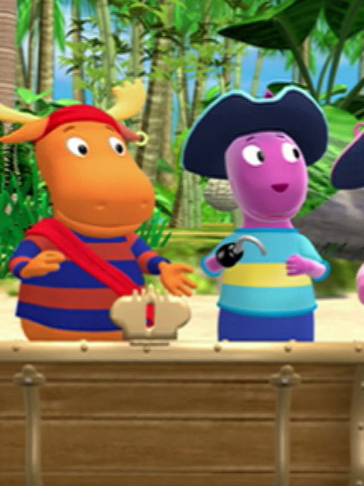Los Backyardigans - Temporada 1 - Capítulo 1: El tesoro pirata