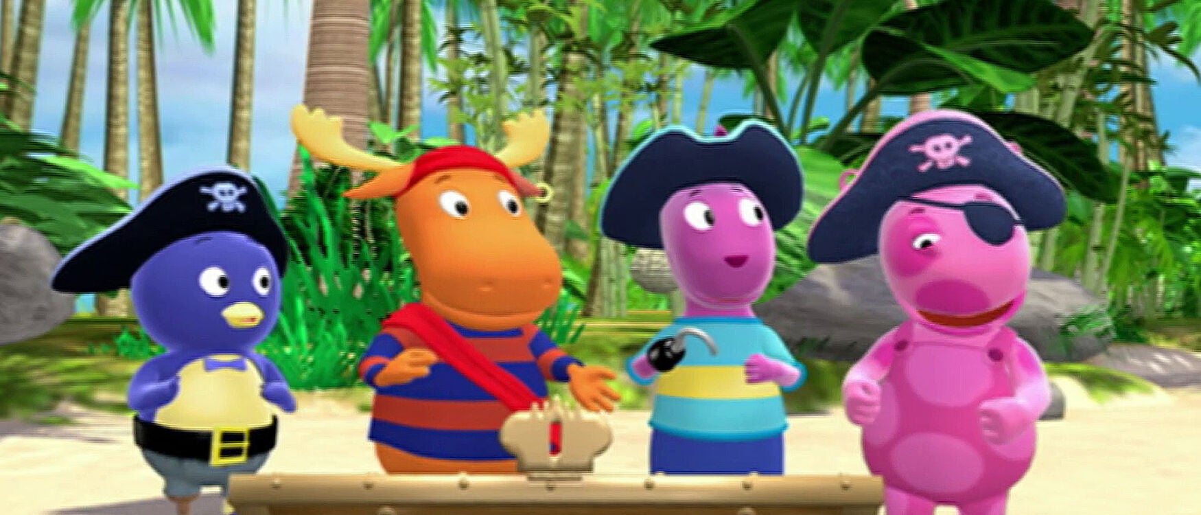 Los Backyardigans - Temporada 1 - Capítulo 1: El tesoro pirata