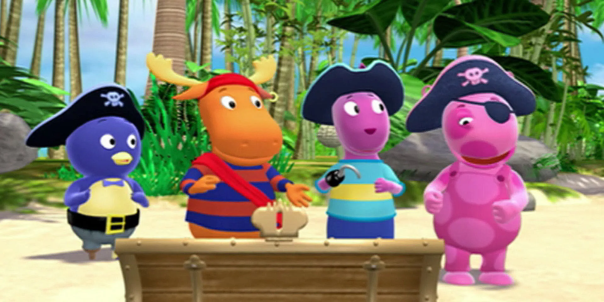 Los Backyardigans - Temporada 1 - Capítulo 1: El tesoro pirata