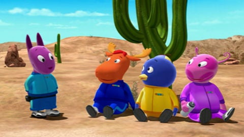 Los Backyardigans - Temporada 1 - Capítulo 17: Carrera alrededor del mundo