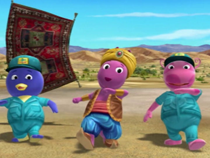 Los Backyardigans - Temporada 2 - Capítulo 12: Mudanza en Arabia