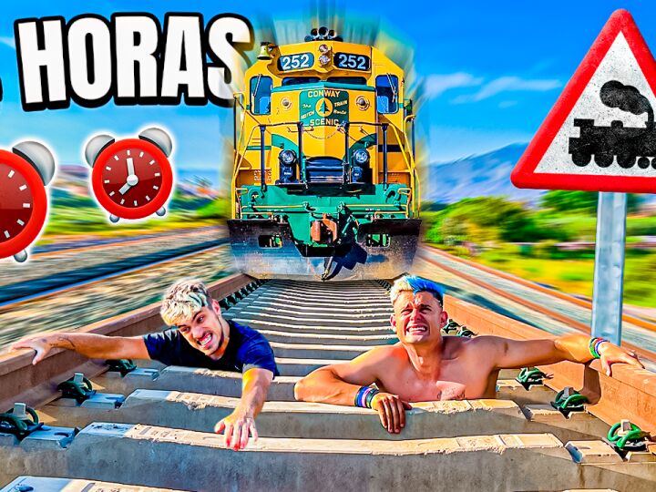 24 horas atrapado en las vias del tren | Álex Segura - SQUAD | Flooxer