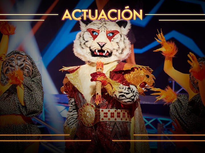 Mask singer - Temporada 3 - Gala 1 - El Tigre canta 'Begin''