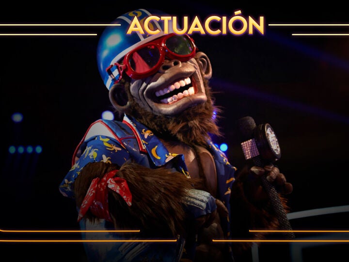 Mask singer: adivina quién canta - El Gorila canta 'Tacones rojos'
