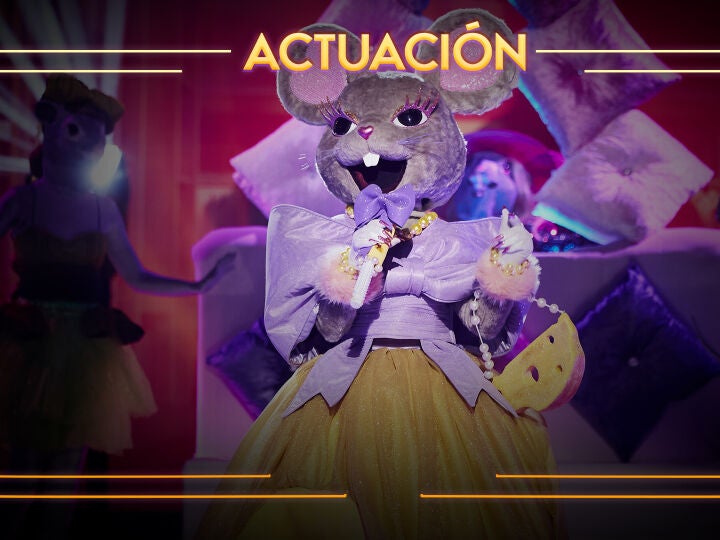 Mask singer - La Ratita canta 'Strong enough'