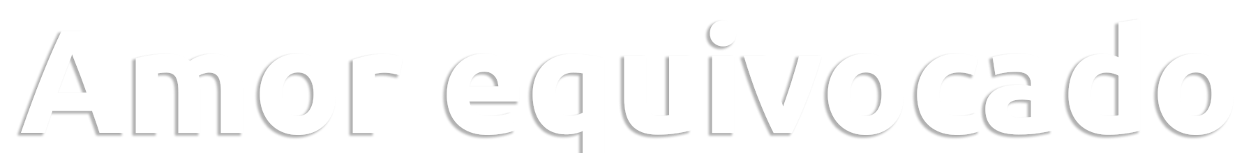 TV Movies - Amor equivocado