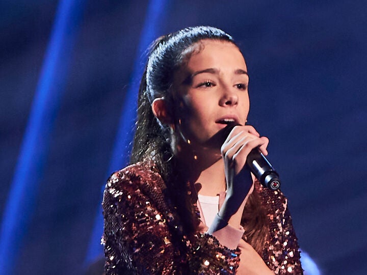 La Voz Kids - Martina Fernández canta 'Con las ganas'