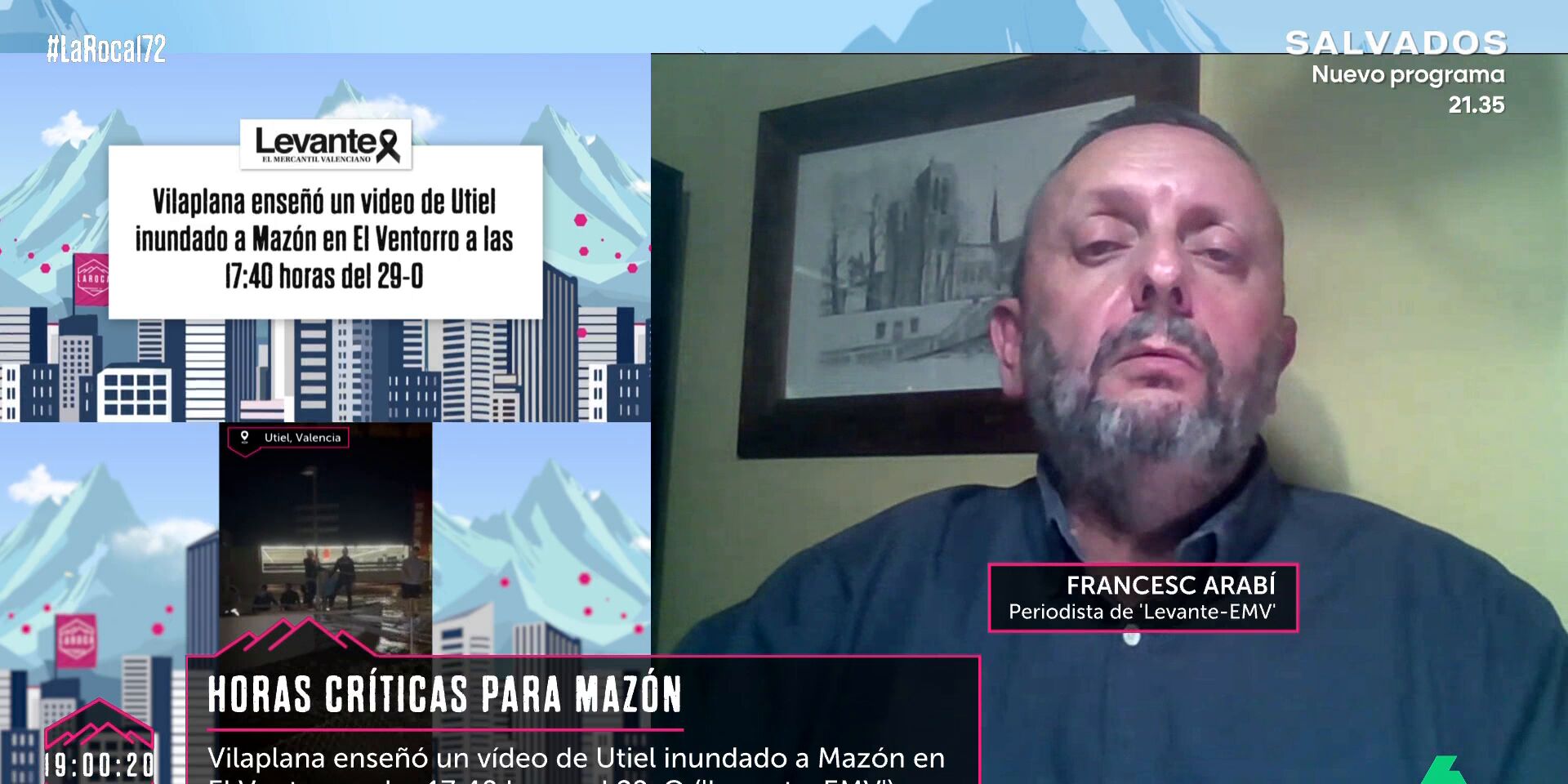 Francesc Arabí, sobre las distintas versiones de Vilaplana: "Ha ido ...